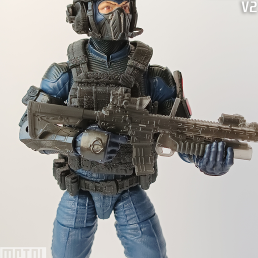 🪖 Ballistic Helmet V2 for 6 inch action figures・ 3D File for 3D ...