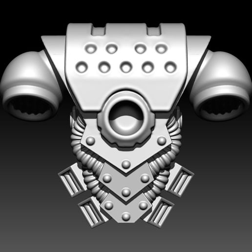 🛰 Retro Space Jar Head Backpack・ STL File for 3D printing・Cults