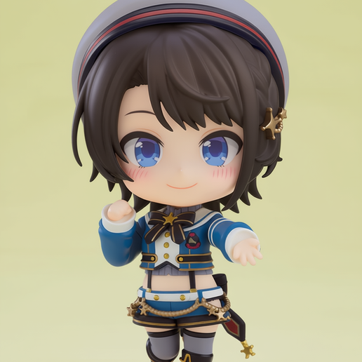 👾 hololive production - Nendoroid Oozora Subaru Subaru Suspender Outfit ...