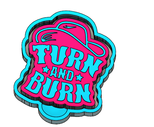 STL file Trun & Burn Hat 🔥 ・3D printer model to download・Cults