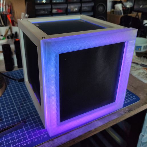 🔧 UV light cube for 3D resin print (curing)・ STL File for ・Cults