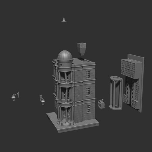 🏦 Gringotts Bank・ STL File for 3D printing・Cults