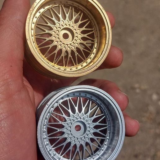 🛞 Rc 1/10 BBS Wheel Rim 12mm Hex・ STL File for 3D printing・Cults