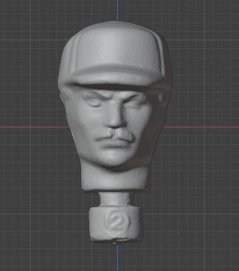🦸 GI JOE 1984 CUTTER HEAD・ STL File for 3D printing・Cults