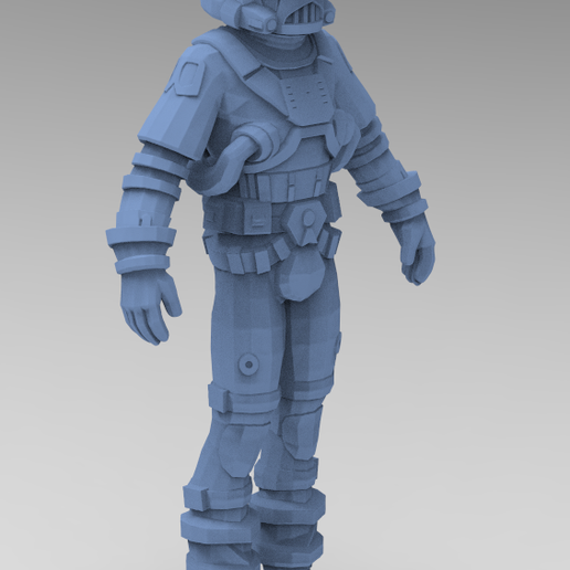 SWTOR Custom Sith lord trooper game ready・ 3D File for 3D printing・Cults