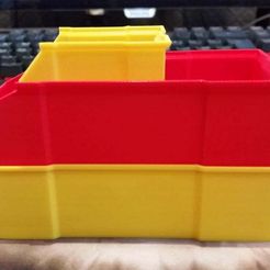 3D printable Parametric Stackable Box・Cults
