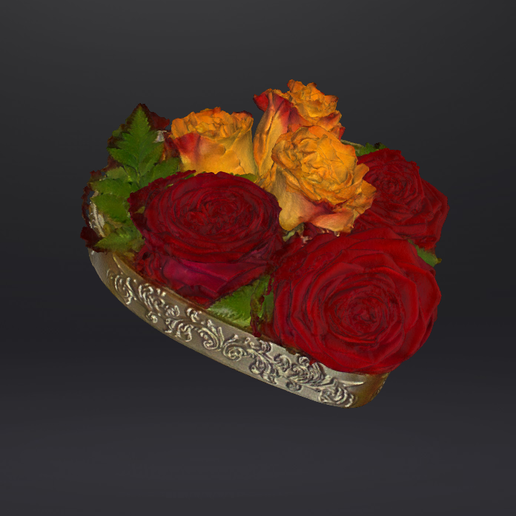 💐 Roses ,3D Scanned Roses , flowers・ STL File for 3D printing・Cults
