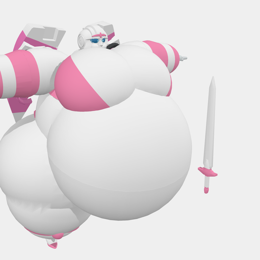 Free 3d File Fat Big Firebird Arcee T Pose ・3d Printing Idea To