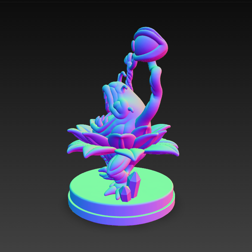 🌿 Ochu final fantasy・ STL File for 3D printing・Cults
