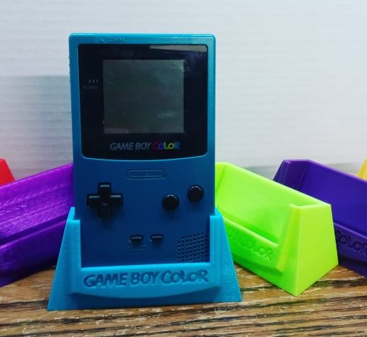 🎨 Gameboy Color Stand・ STL File for ・Cults