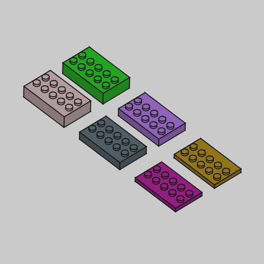 🧱 Offset blocks 5x3 (1/2 offset) and (1/4 offset) in H1-H3 (special ...