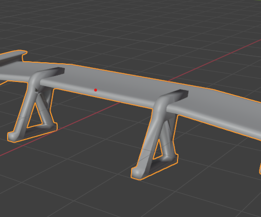 🪶 RACING REAR WING FOR 1:24 SCALE MODEL CAR・ STL File for 3D printing・Cults