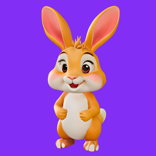 rabbit animation 3d
