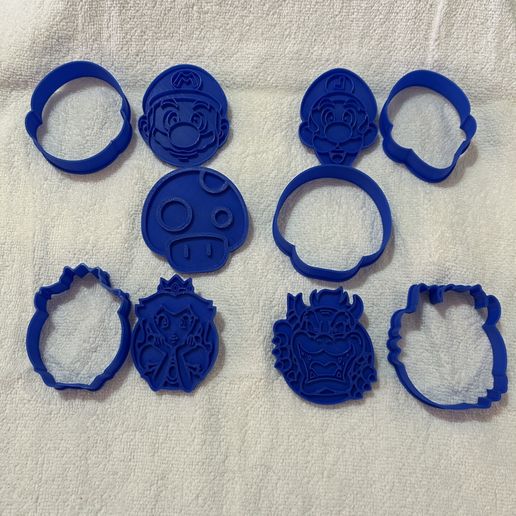 🍪 cookie cutter Mario bros・ 3MF File for 3D printing・Cults