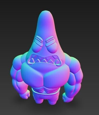 🧑‍🍳 Nickelodeon Pop! Fry Cook Games Patrick spongebob patricio・ OBJ ...