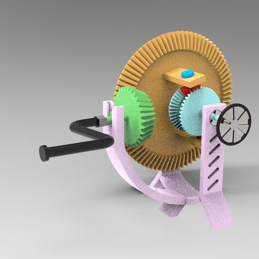 🚗 Educational Car Differential - 3D Printable Kit・ STL File for 3D ...