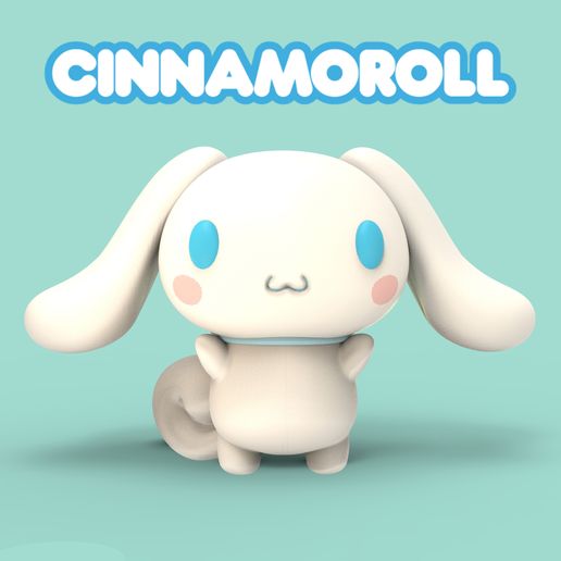 🆓 Cinnamoroll Cute Free・文件用于 免费 3D 三维打印・Cults