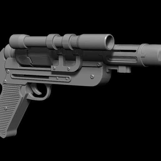 ⭐ Orson Krennic DT-29 Star Wars Blaster Mandalorian 3d Digital Download・ 3D File for ・Cults