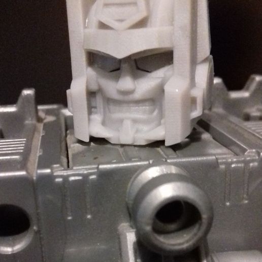 🤖 Optimal Megatron head・ STL File for 3D printing・Cults