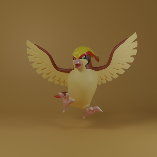 🐉 Pidgeot・ STL File for 3D printing・Cults