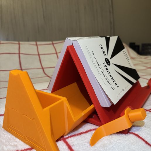 📚 Book Holder and Storage 1.0・Free STL File for 3D printing・Cults
