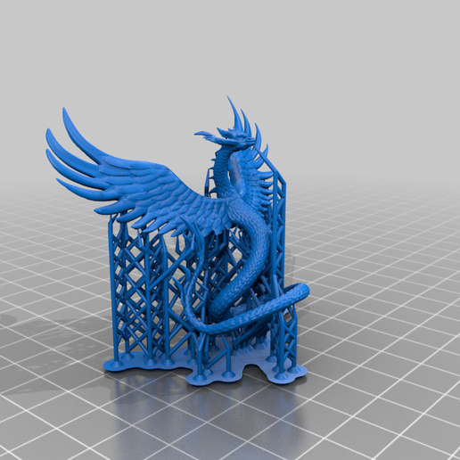👼 Couatl Updated・Free STL File for 3D printing・Cults