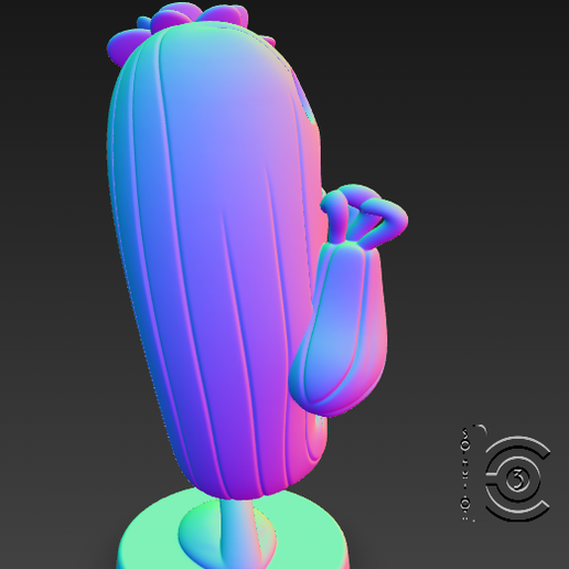 💐 Screaming Flower Creature・ STL File for 3D printing・Cults