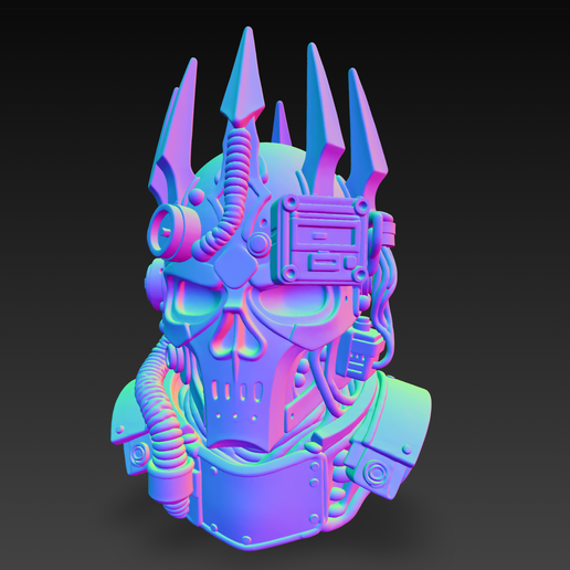🤴 Punk King -09・ STL File for 3D printing・Cults