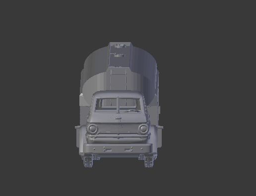🚚 dodge truck tank trailer・ STL File for 3D printing・Cults