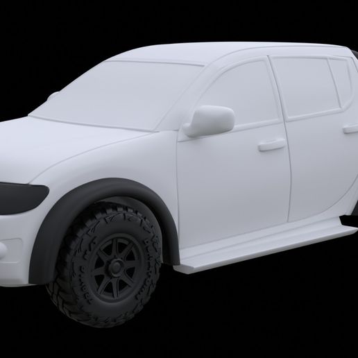 🚐 Mitsubishi L200・ STL File for ・Cults