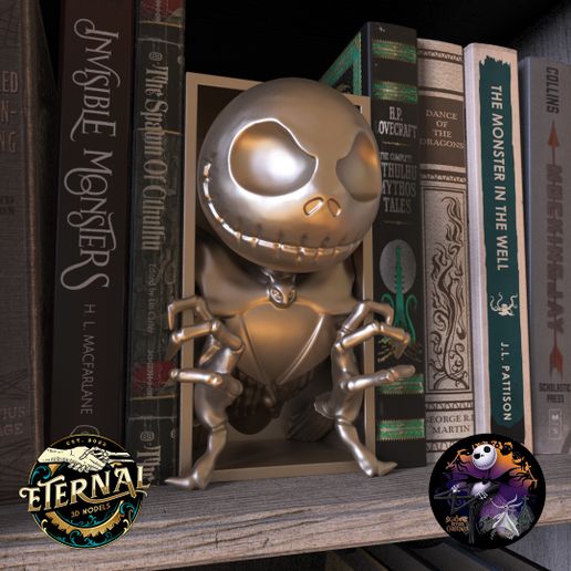 📚 JACK SKELLINGTON EMERGING BOOK NOOK - NIGHTMARE BEFORE CHRISTMAS ...