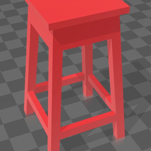 STL file stool 💺 ・Design to download and 3D print・Cults