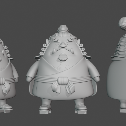 💬 Jinbe Chibi - One Piece・ STL File for 3D printing・Cults