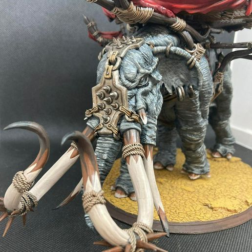 🐘 War Elephant of Far Desert・ STL File for 3D printing・Cults
