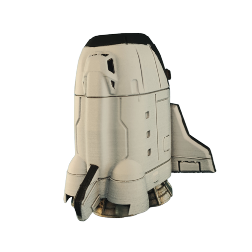 🛰 Cute Space Shuttle Chibi (SD)・ STL File for 3D printing・Cults