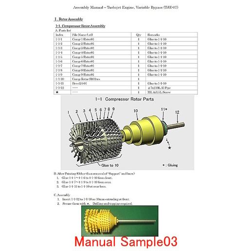 ️ Turbo Ramjet Engine, Mach 3+ - Jet Engine (Only)・ STL File for 3D ...