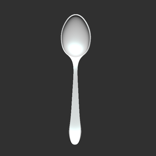 🥄 SPOON・Free 3D File for 3D printing・Cults