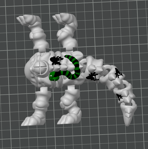 👶 Baby Bone Dragon・ STL File for ・Cults