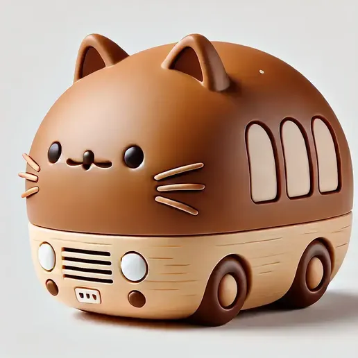 👹 Catbus , Nekobus Miyazaki, Totoro, Studio Ghibli, 3D Printable・Free ...