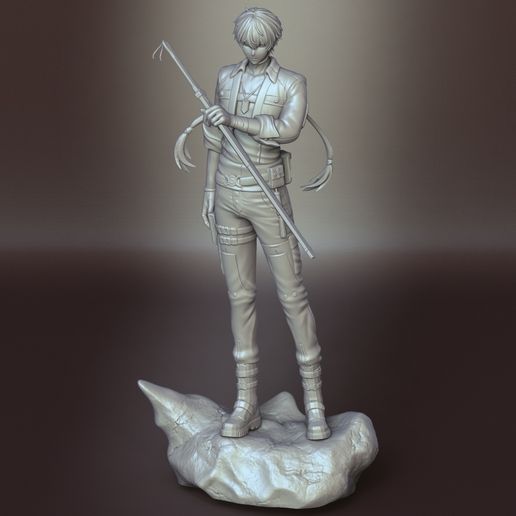 ♂️ Male Rover - Main Character Wuthering Waves stl 3d print・ 3D File ...