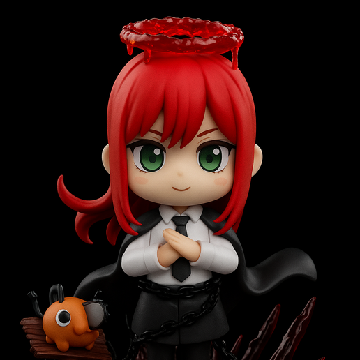 🦸 makimaa・ STL File for 3D printing・Cults