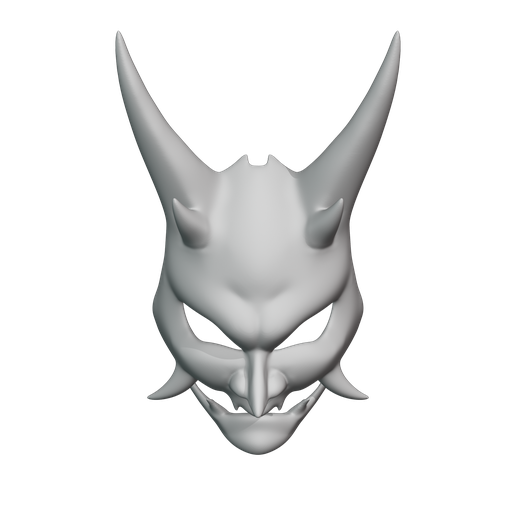 STL file Genshin Impact Yaksha Xiao Oni Mask For Cosplay 🐉 ・Model to ...