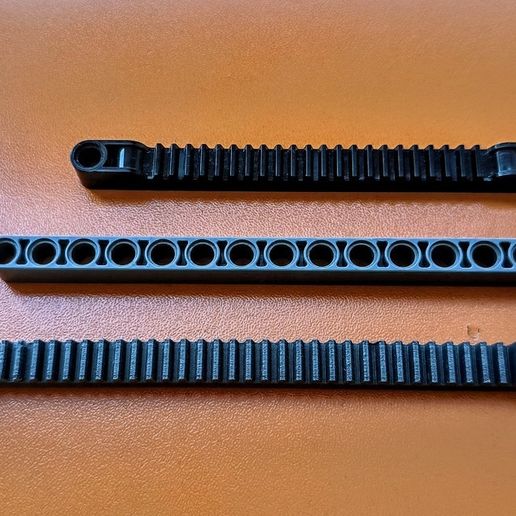 ⚙️ Lego Technic gear rack 17 and 22・Archivo 3D Gratis para ・Cults