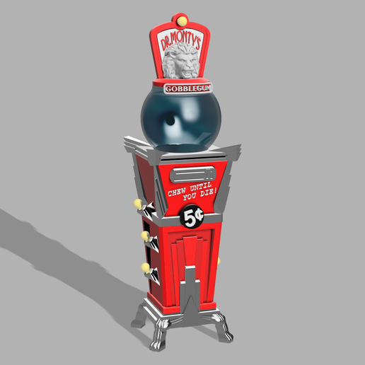 🤙 GOBBLEGUM MACHINE 3MF - 3D PRINTABLE - CALL OF DUTY ZOMBIES・ STL File ...