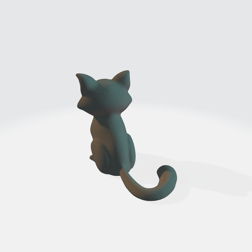 🐱 Cat miniature 3d model・ STL File for 3D printing・Cults