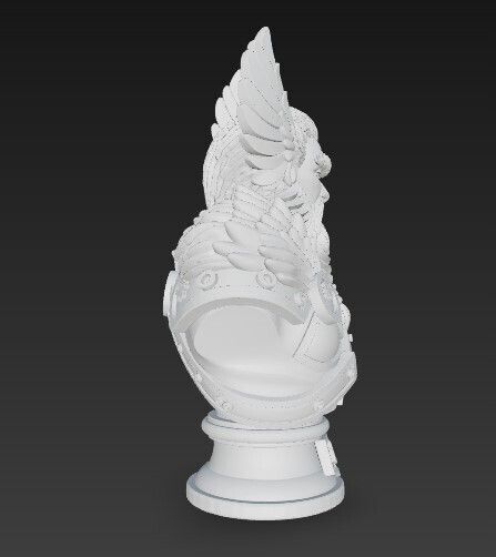 👤 Odin Bust – 3D Printable Norse Mythology God Statue・ STL File for 3D ...