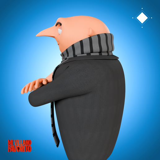🦹 GRU - DESPICABLE ME/MY FAVORITE VILLAIN・ STL File for 3D printing・Cults