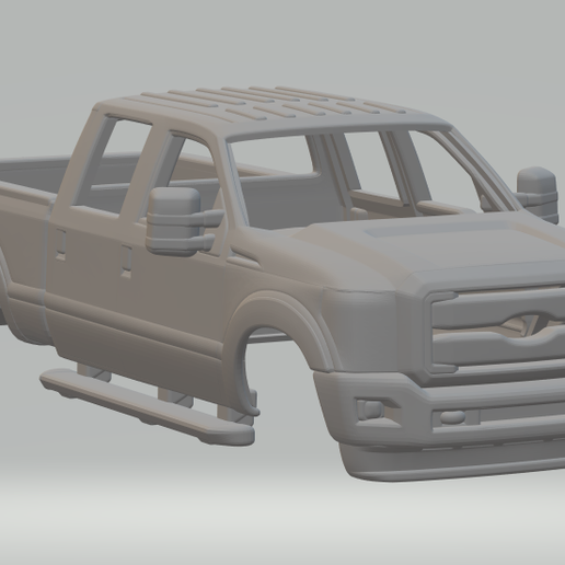🚙 ford f250・ STL File for ・Cults