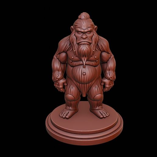 👤 Yeti Bust・ 3D File for 3D printing・Cults