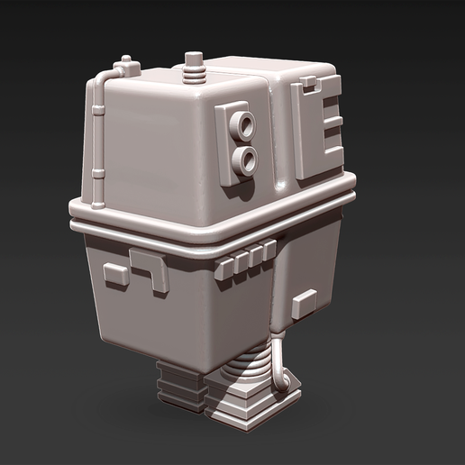 🤖 Gonk Power Droid 3D Print STL - Star Wars Legion and 3.75 Action ...